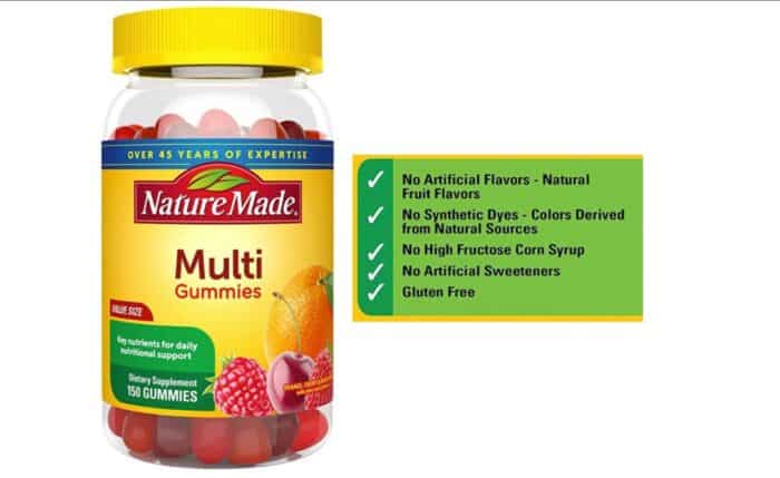 Nature Made Class Action Claims Gummy Vitamins Lie About Artificial ...