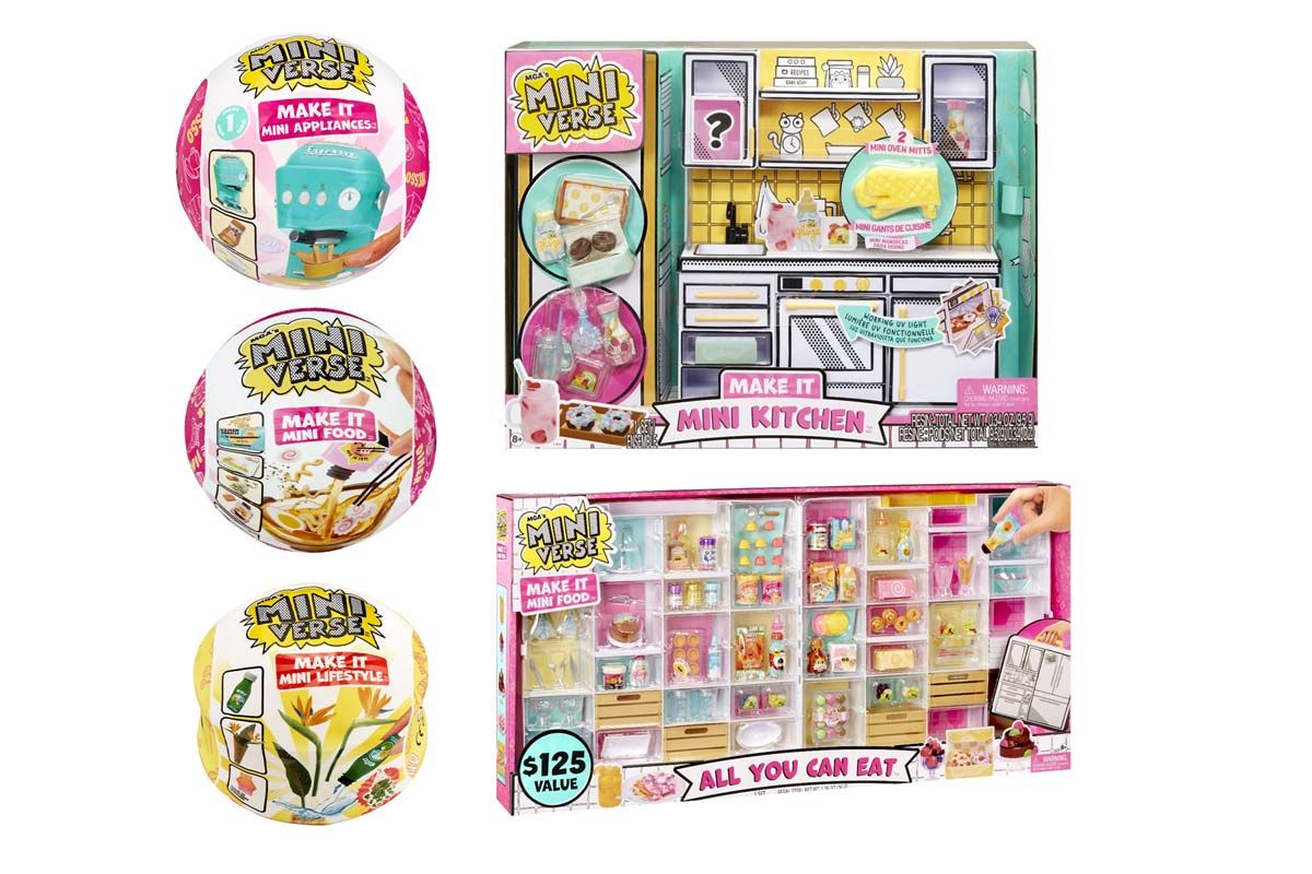 Miniverse Make It Mini Sets recall announced due to risk of skin, eye ...